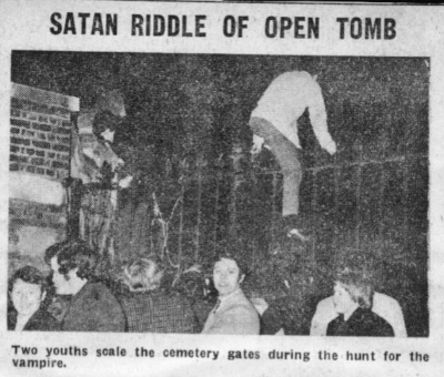 The Highgate Vampire – Did a 1970s Nosferatu Stalk a London Cemetery ...